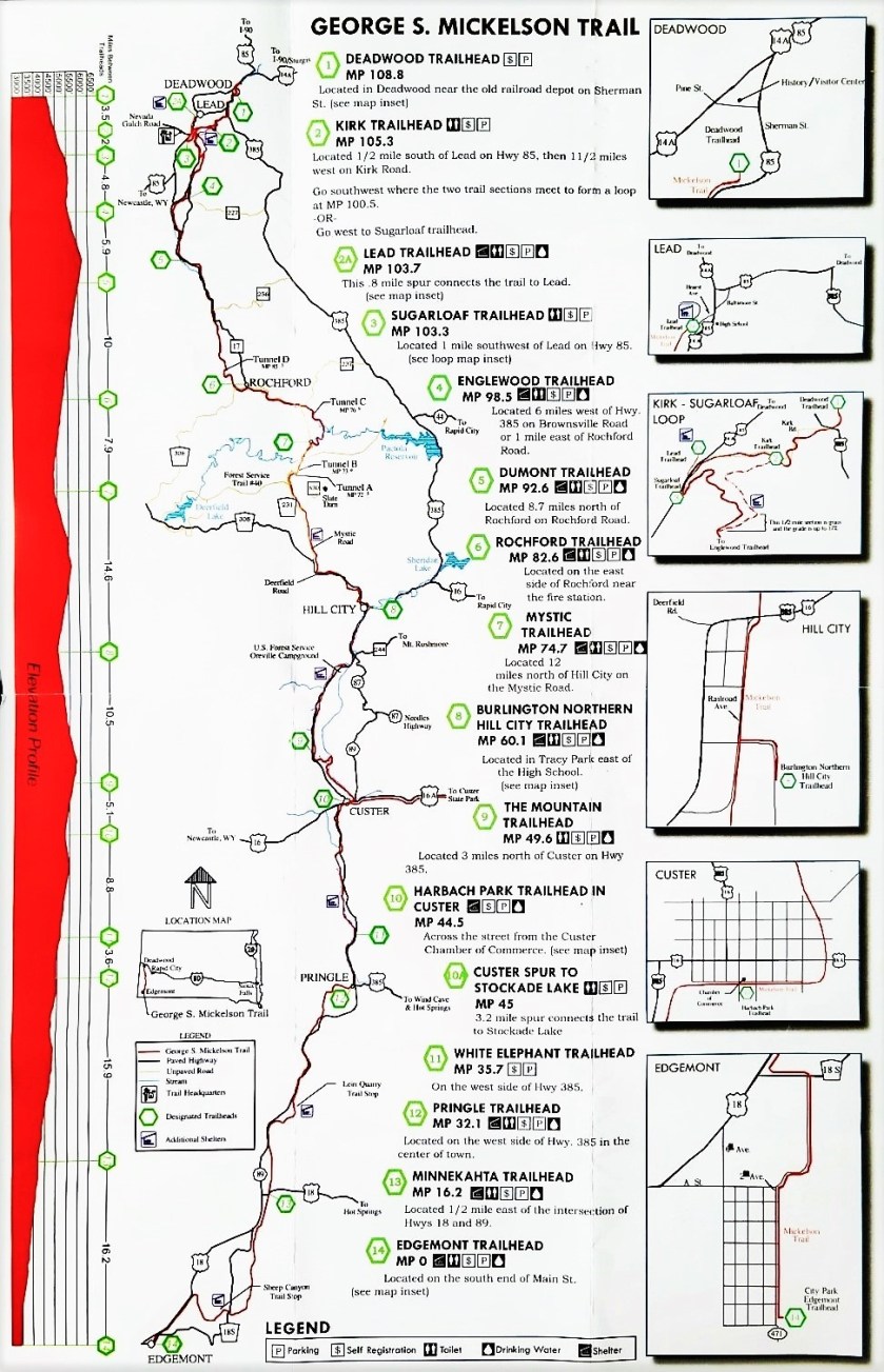 George S Mickelson Trail – Streaming thru America